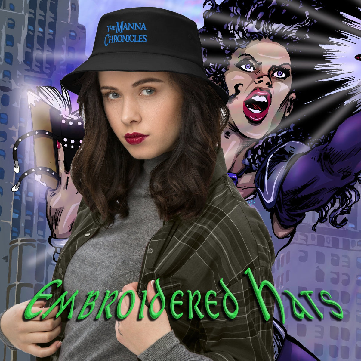 Embroidered hats! - ElectricLips
